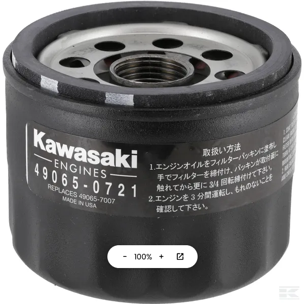 Olejový filter 490657007, 49065-7007 pre Kawasaki, Ariens, Kohler, Tec